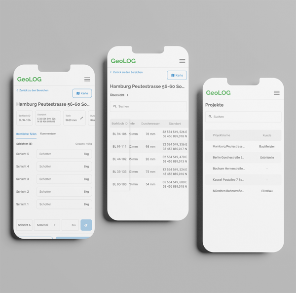 Software zur Optimierung des Verfüllungsprozess auf Baustellen